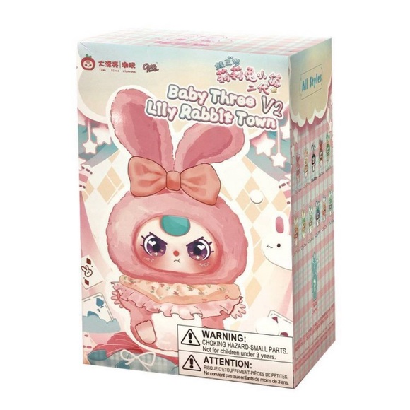 Baby Three | Other | Blind Box Baby Three V2 Lily Rabbit Town Plush ...
